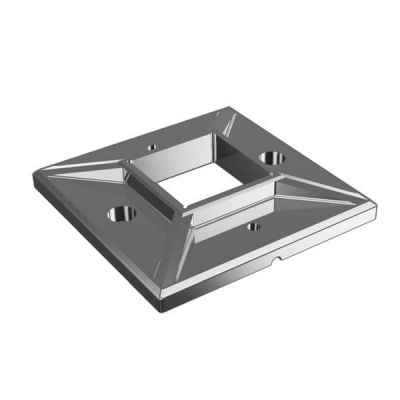 Embase à souder carrée 40 x 40 mm